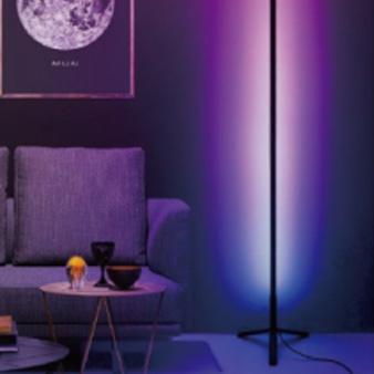 Smart Vertical Led Floor Lamp- In one Piece,Tuya Smart